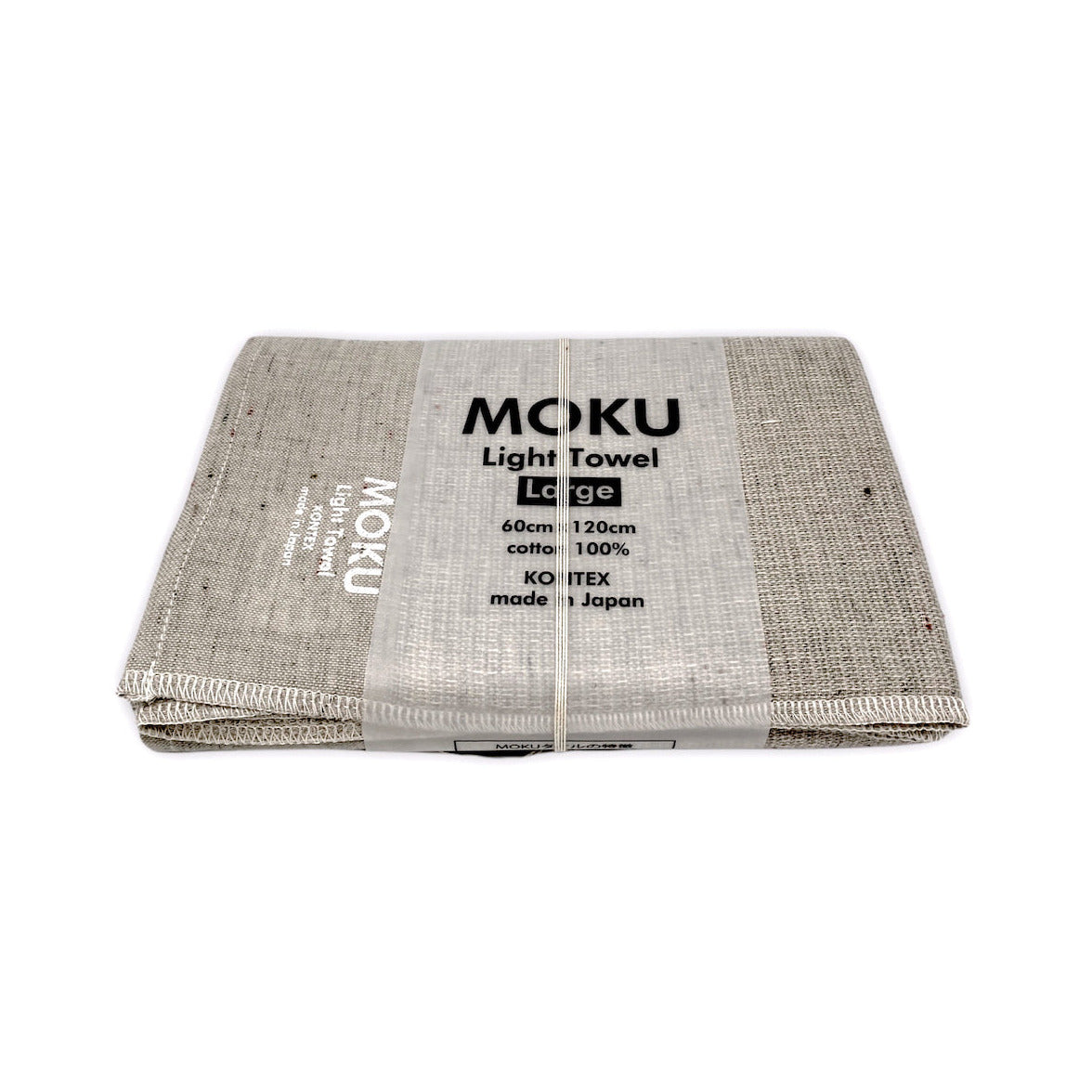 Moku L | Cotton Towel by Kontex | 60 x 120cm | Made in Japan