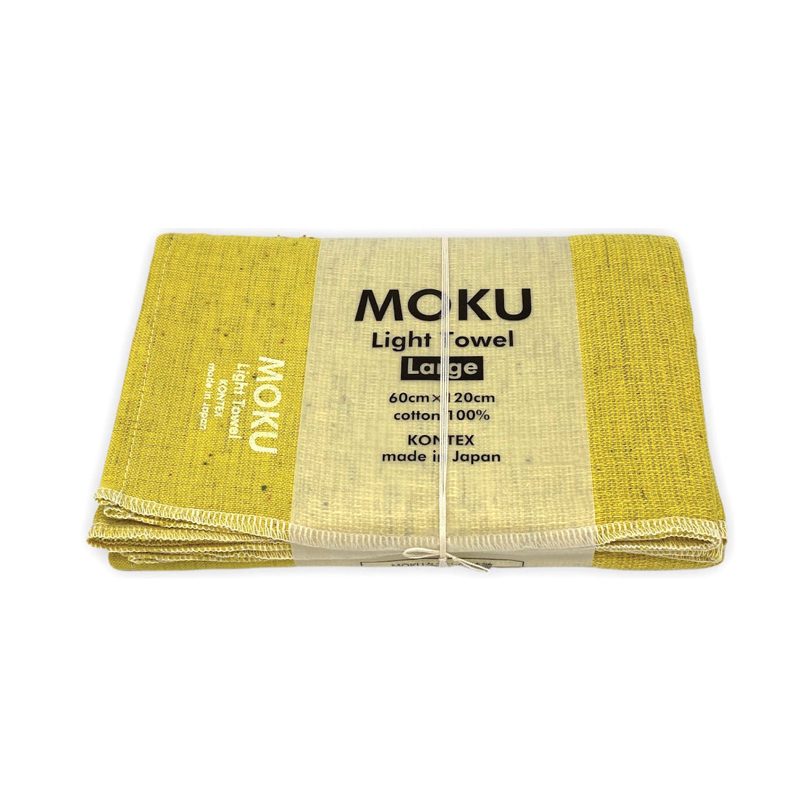 Moku L | Cotton Towel by Kontex | 60 x 120cm | Made in Japan