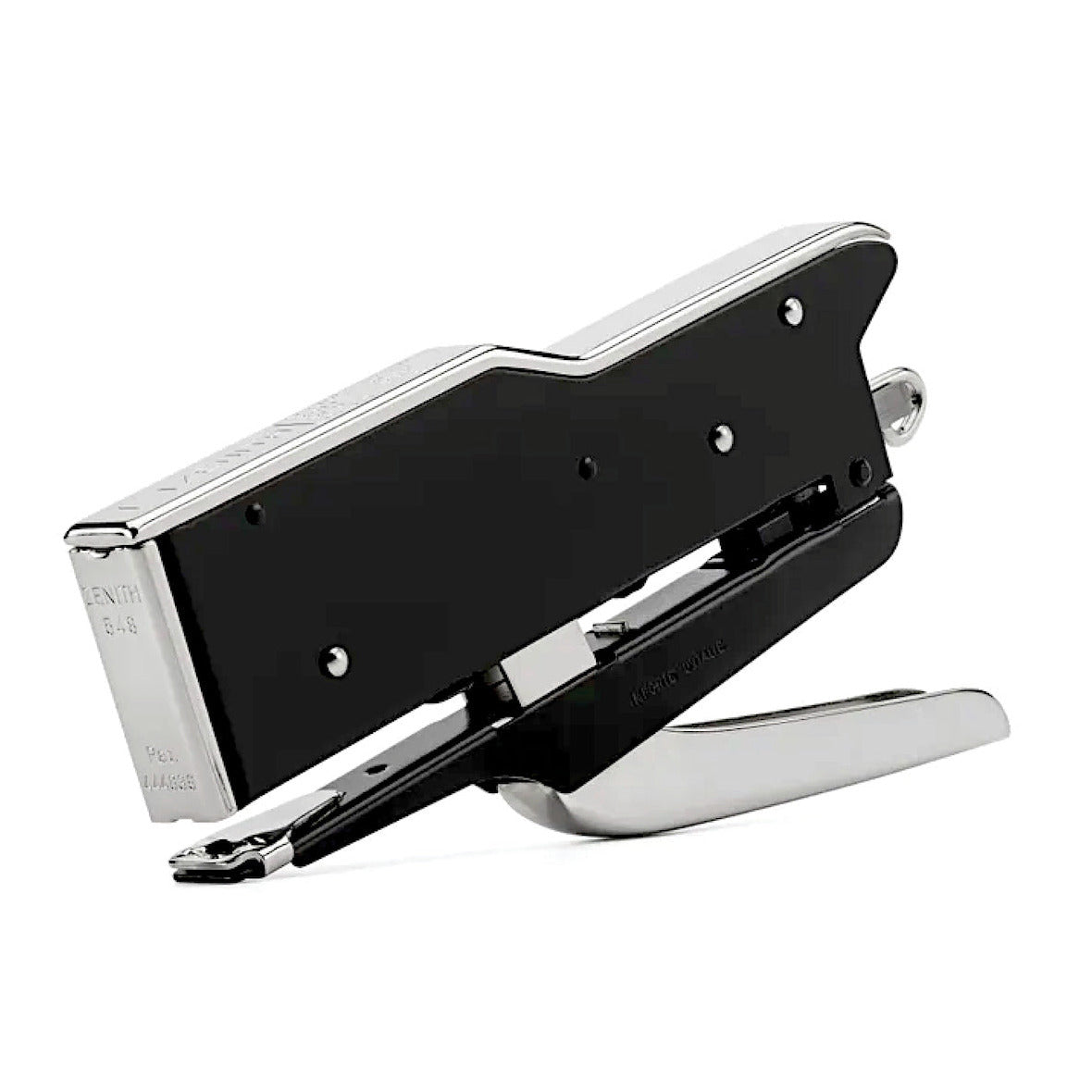 Handhefter Zenith 548E schwarz aus vernickeltem Metall | Made in Italy