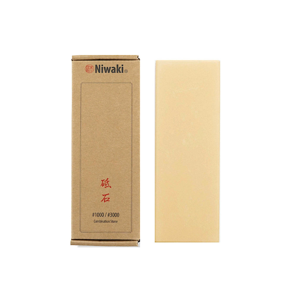 Kombinierter Abziehstein #1000/3000 | japanischer Wasserstein Niwaki