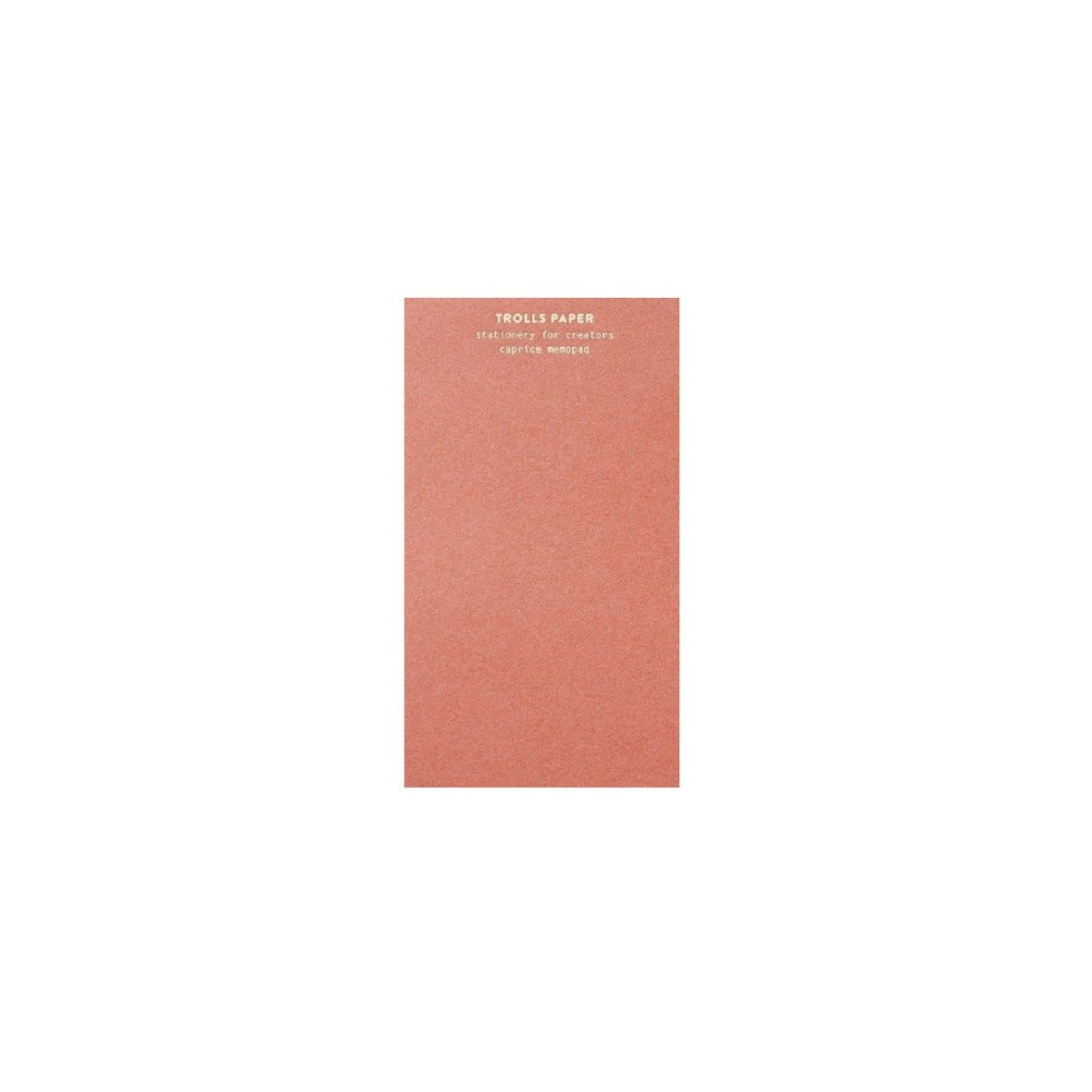 Notepad / tear-off pad Caprice Rose | TROLLS PAPER | Made in Korea
